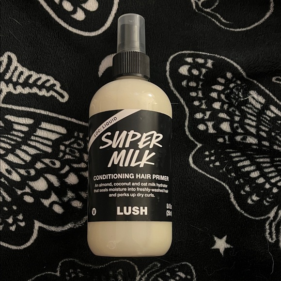 Lush | Hair | Lush Super Milk Hair Primer Black And Cream | Poshmark